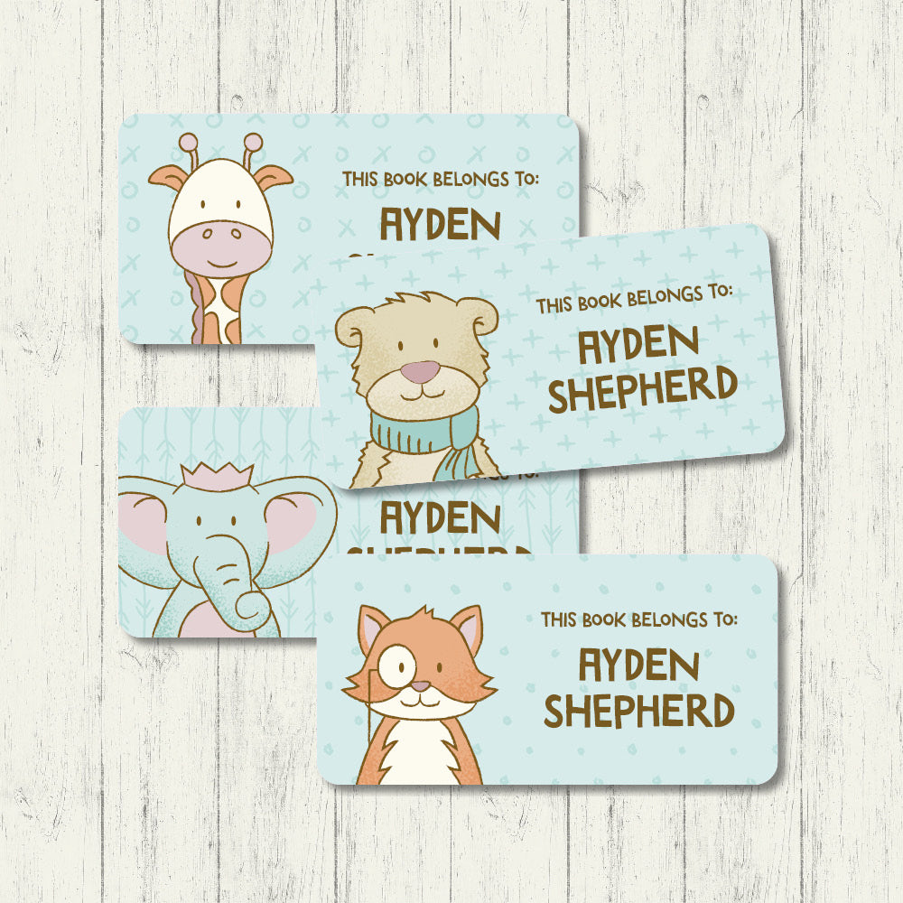 Best Buddies Book Labels - Personalized & Fun for Kids