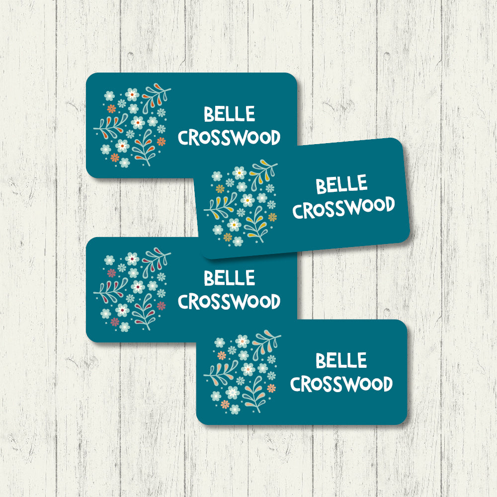 Garden Party Standard Labels | Durable Name Tags