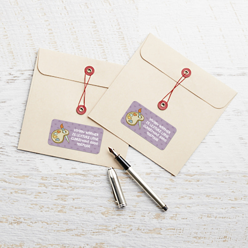 Personalized Address Labels for Kids | InkyBug