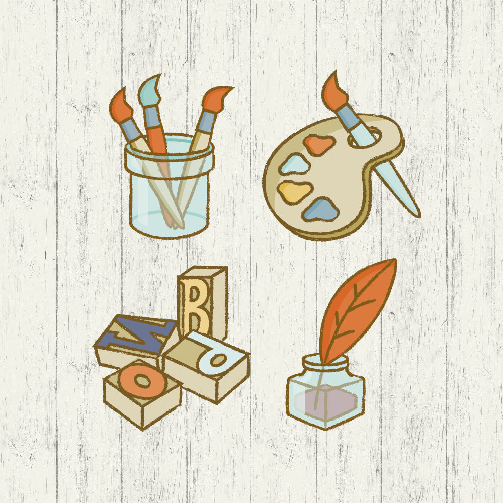The Ink Shop Labels Collection | InkyBug