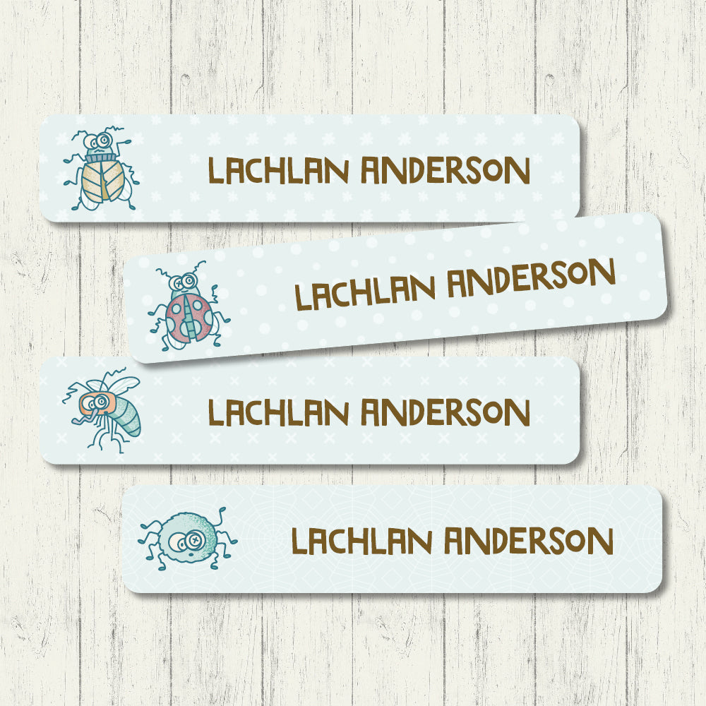 EEEWW Large Labels – Bold Waterproof Name Stickers