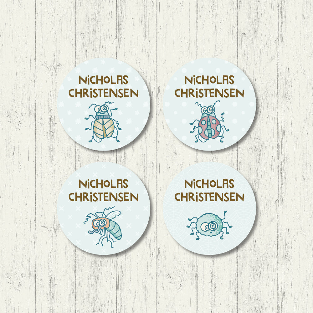 EEEWW Shoe Labels - Fun Name Stickers for Shoes